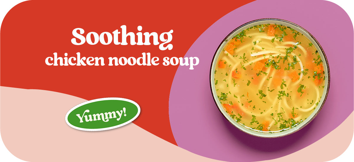 Soothing Chicken Noodle Soup – The Lunchbox Queen