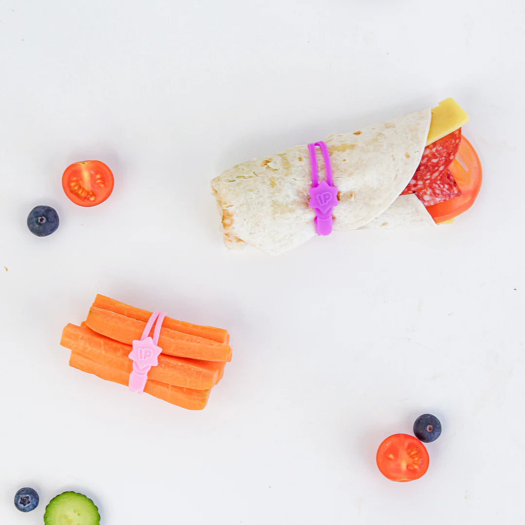 Lunch Punch Silicone Wrap Bands (set of 5) | THE LUNCHBOX QUEEN NZ ...