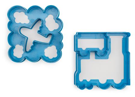 Airplane & Train Sandwich Cutters | THE LUNCHBOX QUEEN NZ – The ...